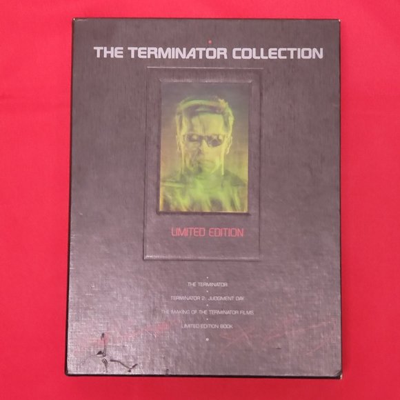Media | The Terminator Collection Limited Edition Book Hologram Cover ...